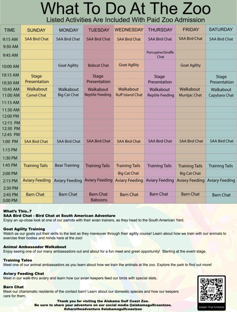 Tickets - AL Gulf Coast Zoo